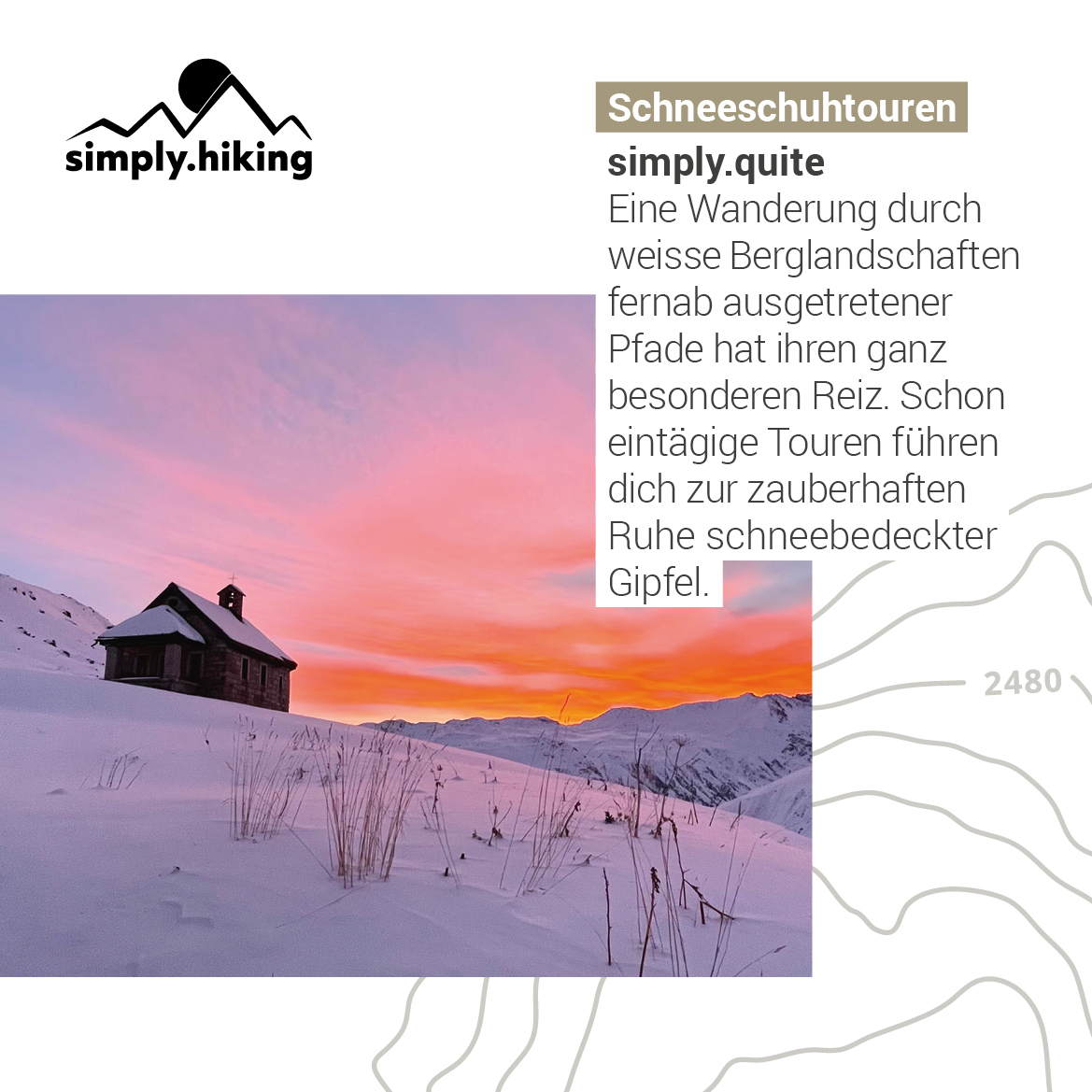 simply.hiking mit Reini - Dein Wanderführer für jede Jahreszeit