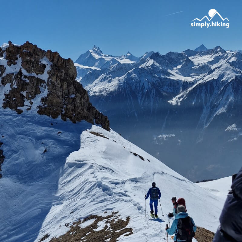 Oberwalliser Sonnenberge entdecken mit Reini von simply.hiking